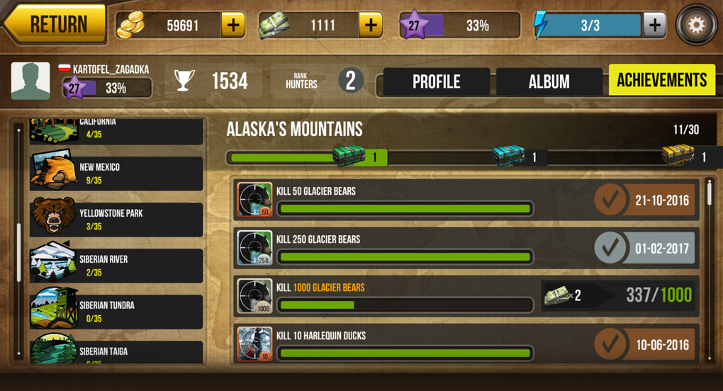 Wild Hunt - the most realistic hunting simulator for mobile