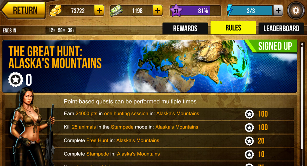 Wild Hunt - the most realistic hunting simulator for mobile