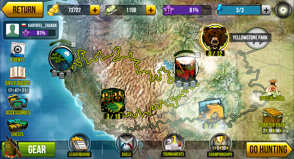 Wild Hunt - the most realistic hunting simulator for mobile